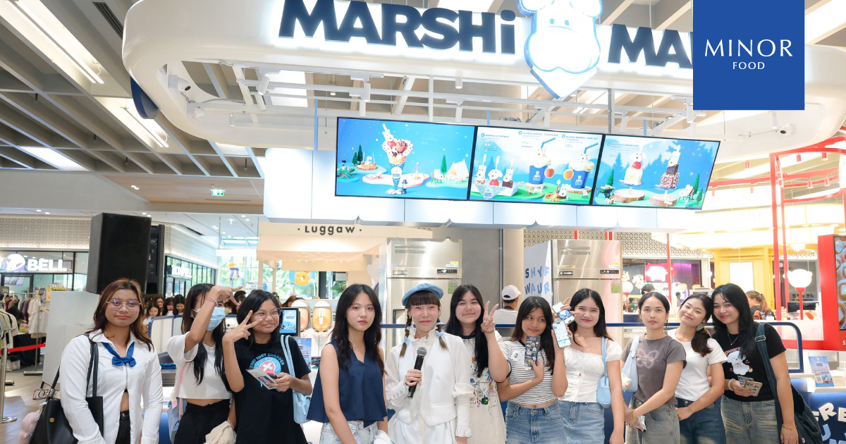 Minor Food introduces an exciting new brand concept 'MARSHi MARSHi'