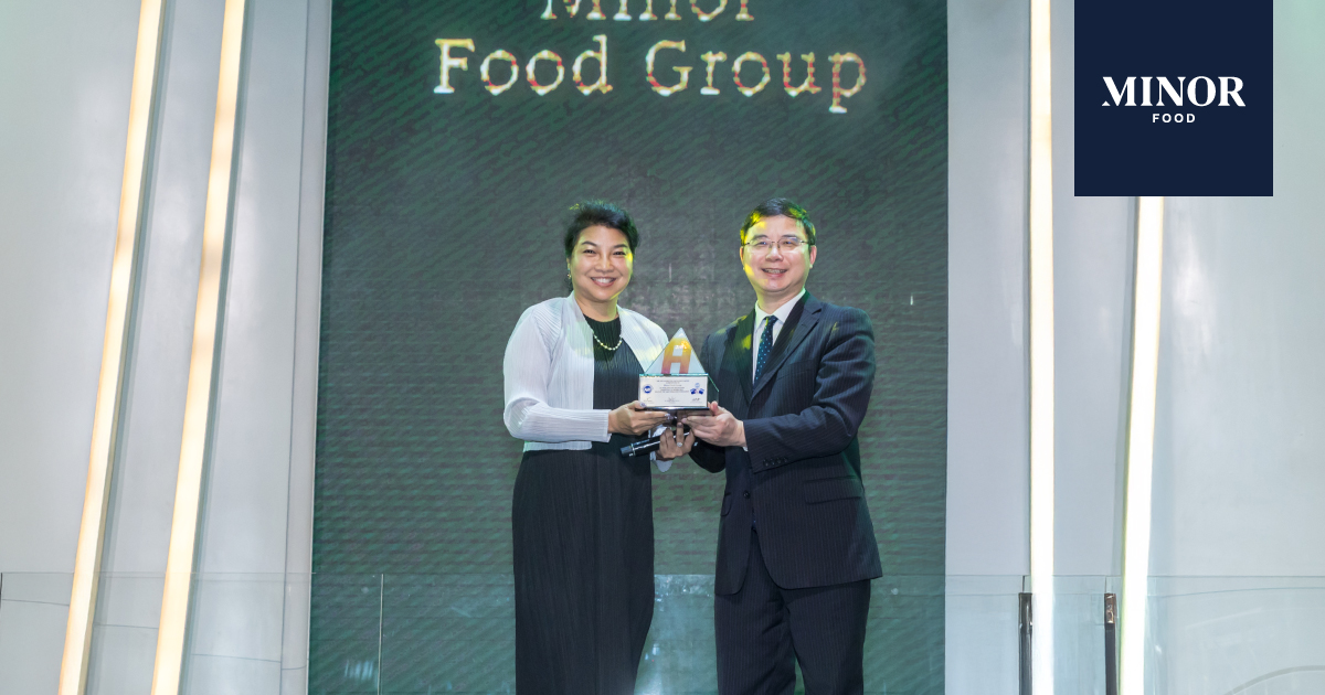 Minor Food wins the Prestigious Asia Marketing Excellence Awards