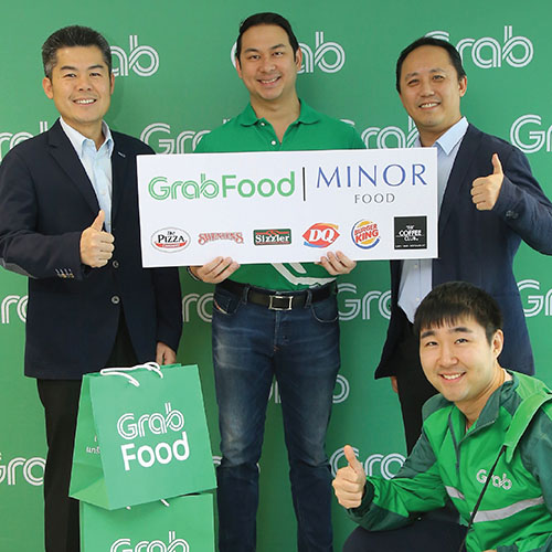 Minor Food partners with GRAB expanded delivery service