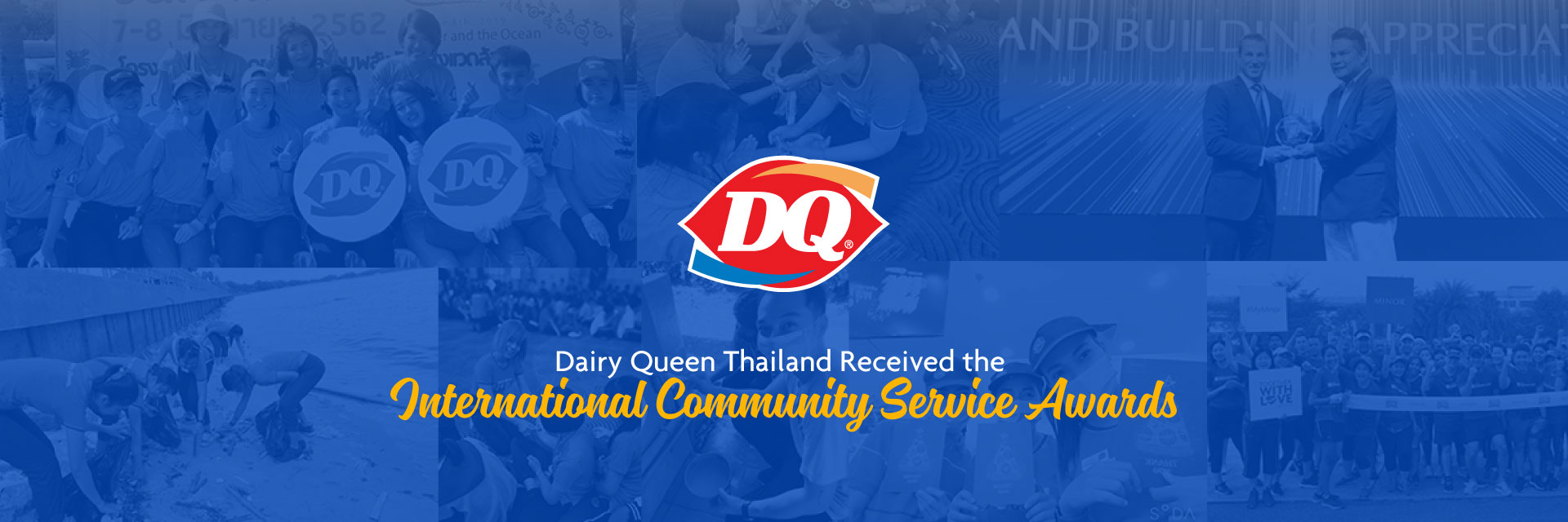 DQ Thailand Received The International Community Service Awards
